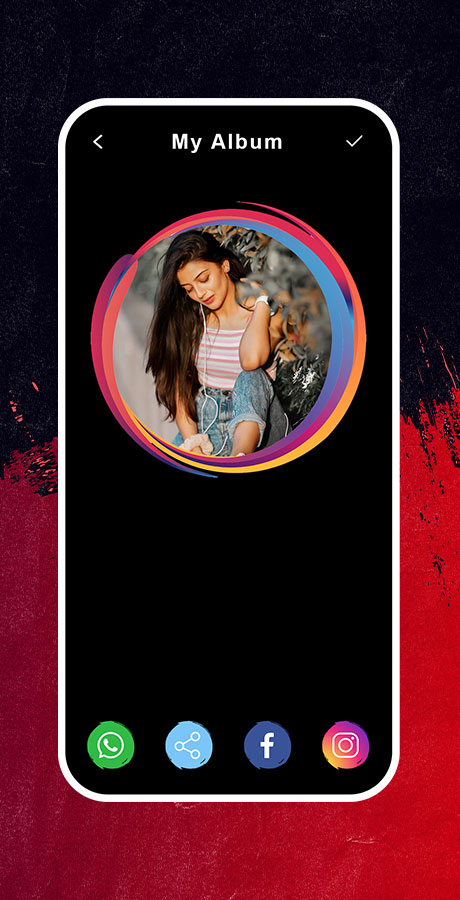 Profile Picture Border Maker - Profile Picture Frame - DpMaker - 3D Profile DP Frame Editor by ...